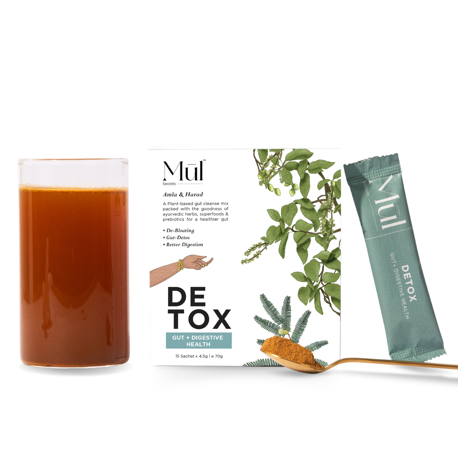 Buy Gut Detox Drink | Ayurvedic Digestive Gut Cleanse & Glow Drink ...